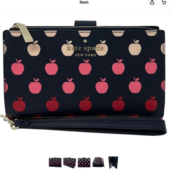 kate spade | Bags | Kate Spade Phone Wallet Wristletorchard Degrade ...